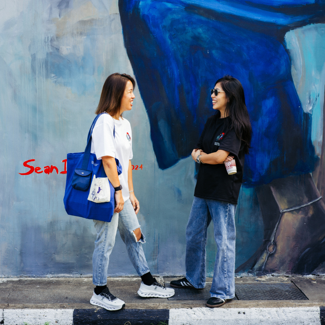 PPP Coffee x JOURN Everyday Tote - Samsui Blue