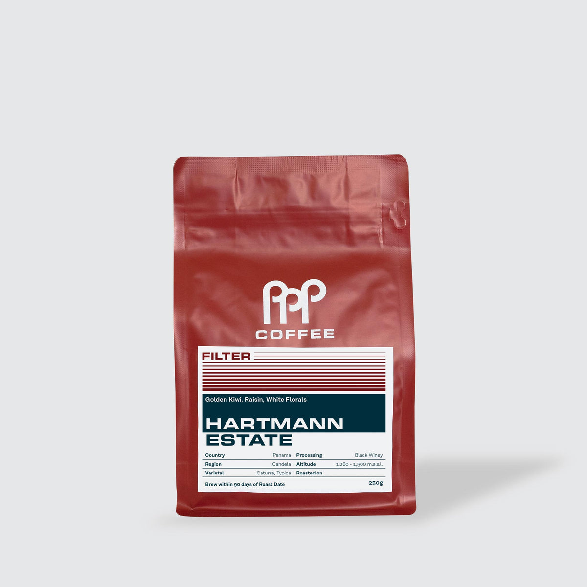 PPP Coffee - Panama Hartmann Estate, Black Winey
